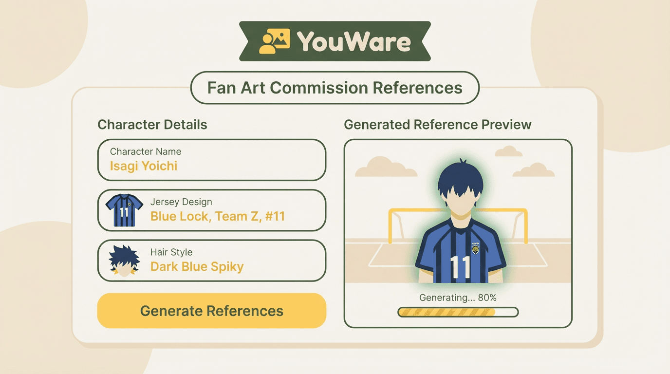 Blue Lock OC Maker — Create Your Player with AI | YouWare