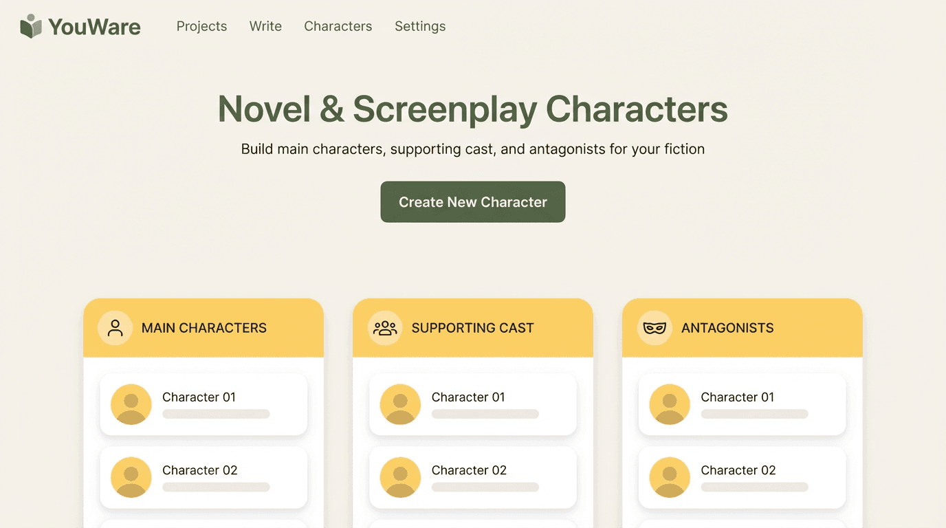 AI Character Creator — Design Any Character | YouWare