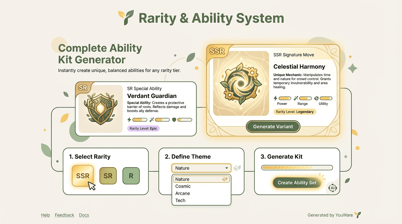 Gacha Character Maker — Build Gacha OCs | YouWare