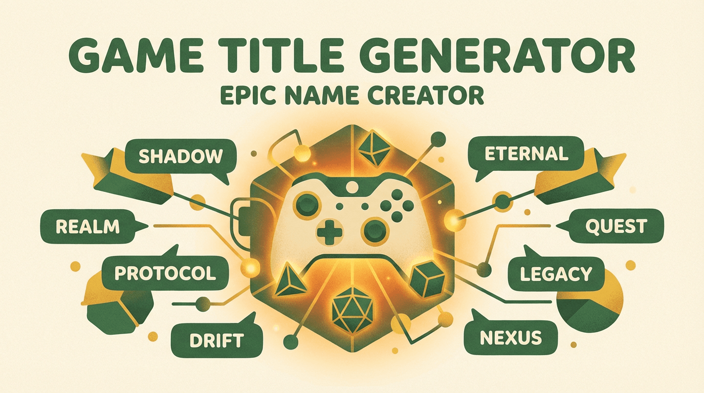 Game Title Generator | YouWare