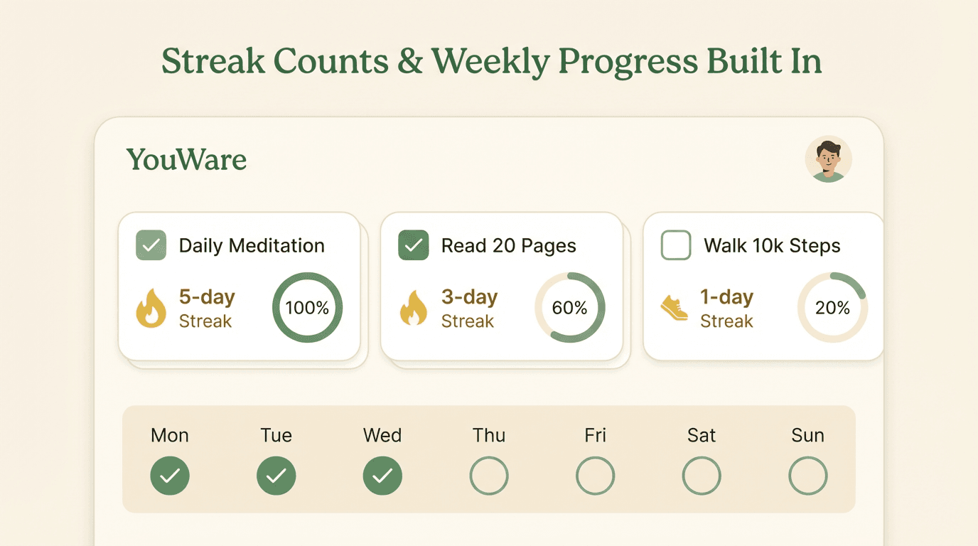 Habit Tracker Online — Free & Shareable | YouWare
