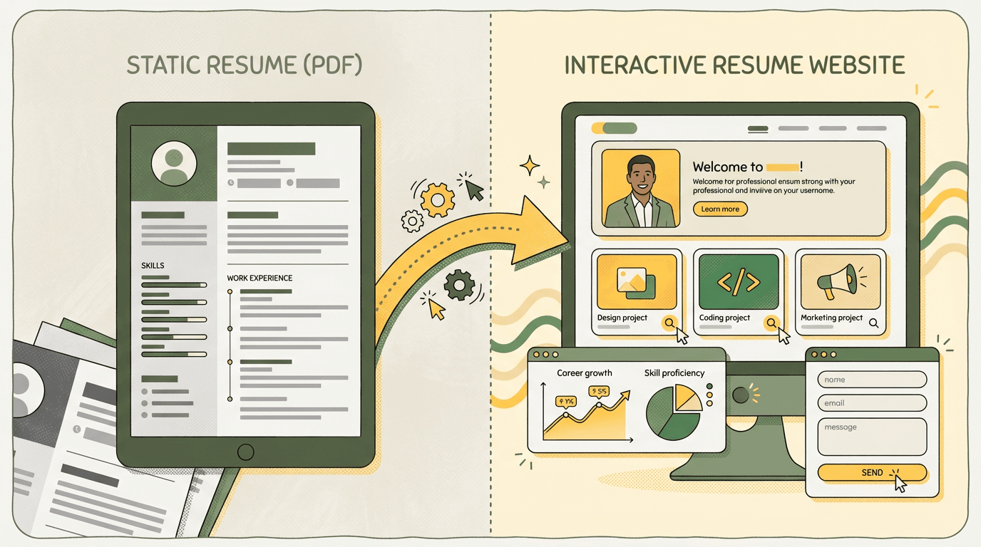 How to Build a Resume Website Free with AI | YouWare