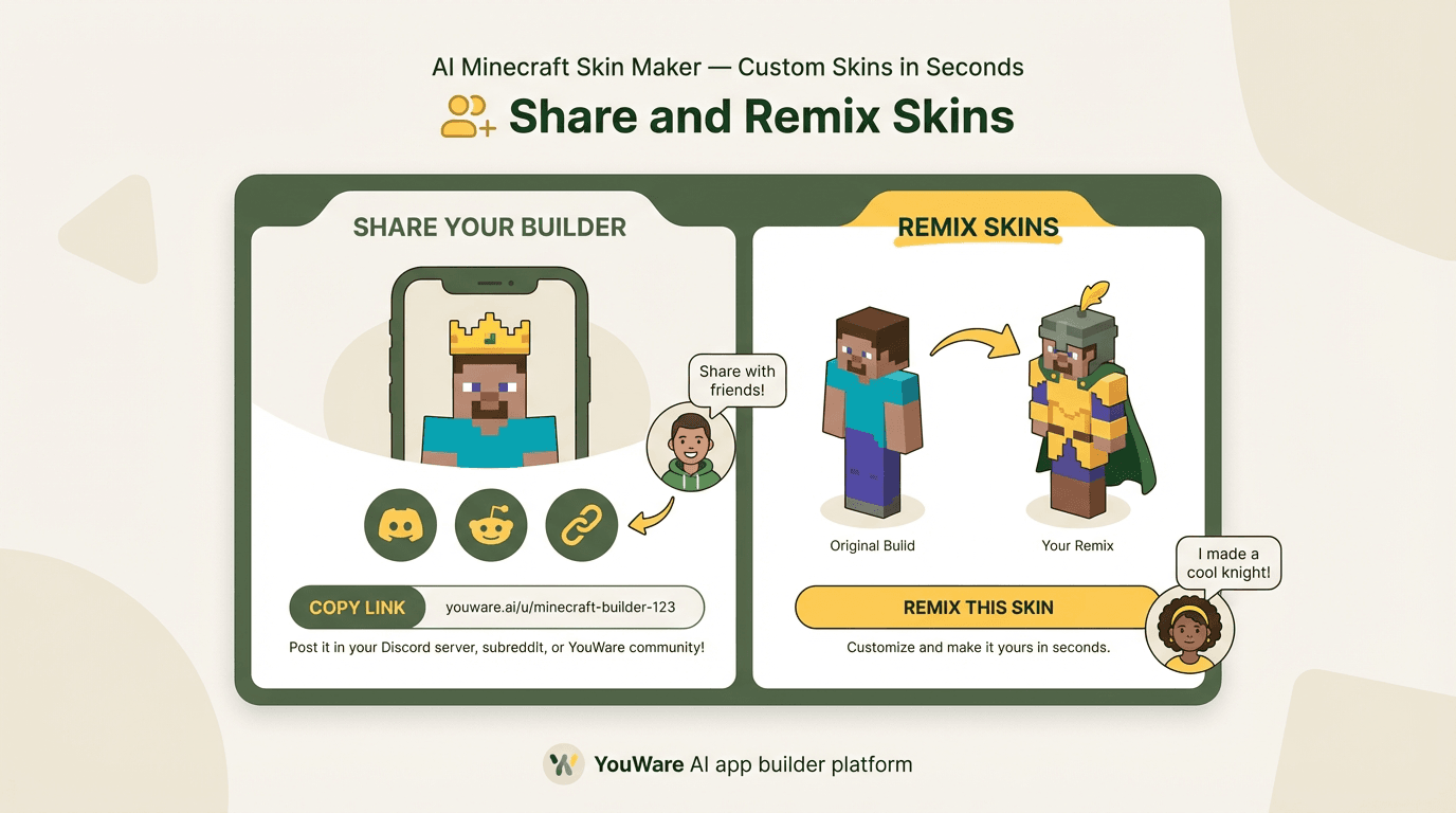 AI Minecraft Skin Maker — Custom Skins in Seconds | YouWare