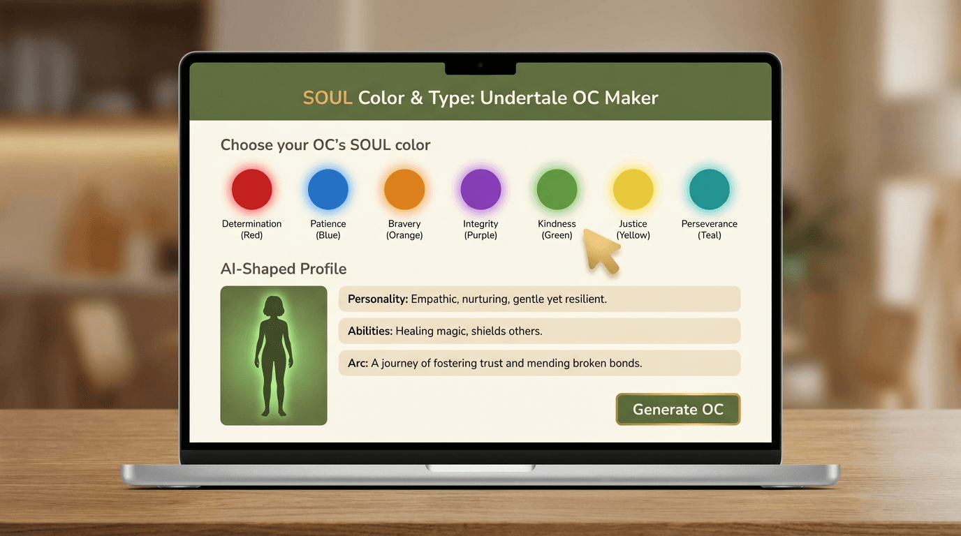 Undertale OC Maker | Create Your Own Undertale OC | YouWare